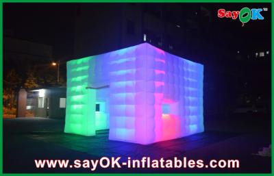 China Inflatable Family Tent 4x3m with LED Lights for Christmas Party Decoration for sale