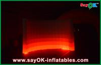 China Inflatable Party Decorations Customized Red / Blue Large Led Inflatable Walls For Stage Decoration for sale
