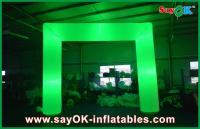 China Custom Inflatable Arch Led Advertisement Decoration Inflatable Entrance Arch Cube Shape for sale