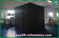 China Round Inflatable Photo Booth Enclosure 2.5m PVC Party Tent with Blower for Events for sale