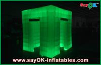 China Inflatable Photo Booth 210D Oxford Cloth Portable Party Event Booth with LED Lights CE for sale
