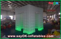 China Inflatable Photo Booth 210D Oxford Cloth with LED Lighting for Events for sale