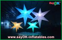 China Colorful Inflatable Lighting Decoration Event Inflatable Led Star for sale