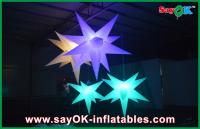 China Led Party Inflatable Lighting Decoration Beautiful Inflatable Star for sale