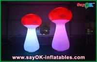 China Air Blown Inflatable Orange Lighting Event Inflatable Mushroom for sale
