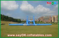 China Giant Inflatable Football Field 6m x 4m PVC Foldable Scoorball Pitch for Outdoor Sports Games for sale