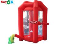 China Portable Inflatable Cash Grabber Booth 1.5x1.5x1.5m for Advertising Campaign for sale