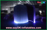China Custom Inflatable Photo Booth 3m x 2m x 2.3m with LED Lighting Remote Control for sale