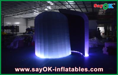 China Custom Inflatable Photo Booth 3m x 2m x 2.3m with LED Lighting Remote Control for sale