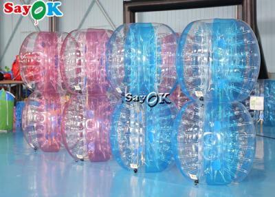 China Inflatable Bumper Ball Set 1.0mm PVC TPU Body Zorb Bubble Soccer for Adult Carnival Games for sale