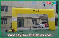 China Custom Inflatable Arch 7x4m Square Advertising Arch with Logo Print for Events for sale