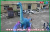 China Custom Inflatable Christmas Dinosaur Fire Proof Oxford Cloth 2m-10m Tall with CE UL Blower for sale