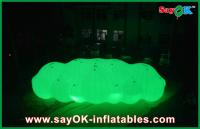China 12m Long Giant Inflatable Balloon LED Helium Cloud 0.2mm PVC for Event Advertising for sale