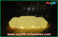 China Big LED Decoration Inflatable Helium Cloud Balloon 0.18mm PVC 6m Height for Advertising for sale