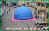 China Digital Blue Inflatable Planetarium For Teaching / Watching Movie for sale