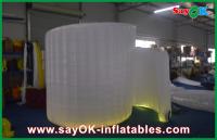 China Inflatable Photo Booth 3x2.7x1.5m Spiral with LED Lights for Events for sale