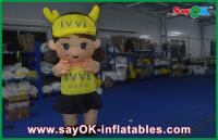 China Custom Inflatable Girl Character 3m Oxford Cloth Decoration for Advertising Events for sale