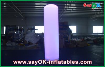 China Courful Indoor Nylon Inflatable Lighting Decoration 5m Big Poles for sale