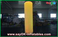 China Customized Pink Inflatable Lighting Decoration 4m Lamp Poles For Event for sale