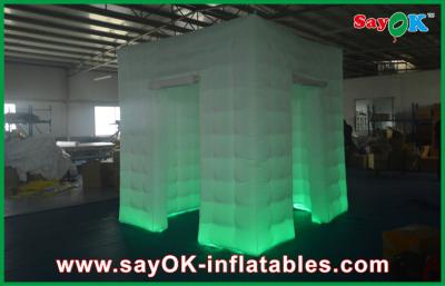 China Inflatable Photo Booth Tent 2.5m with LED Lights CE UL Certified Blower for sale