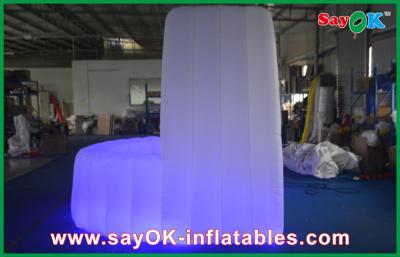 China Water Proof White Bar Counter Inflatable Yard Decorations 3.5*3.5*3m for sale