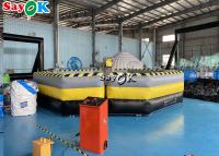 China Inflatable Wipeout Game 7m Meltdown Machine for Amusement Park Carnival for sale