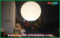 China White Inflatable Balloon with Tripod 1.5m 2m Outdoor Event Lighting Decoration LED 800W for sale
