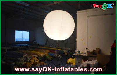 China SayOK 2m Inflatable Advertising Balloon Stand with LED Bulbs and Tripod for sale