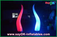 China 2M High Inflatable Cone Decoration with LED Lights for Festival Event Advertising for sale