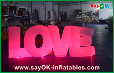 China Popular Valentine Inflatable Lighting Decoration Engagement Event for sale