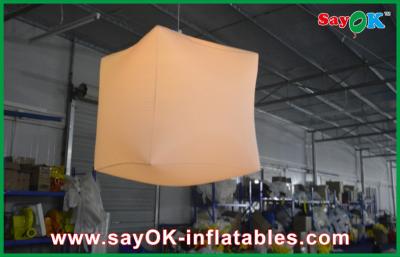 China Hanging Stage Lighting Inflatable Holiday Decorations Square Indoor for sale
