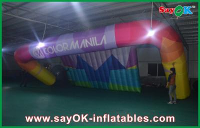 China Inflatable Work Tent 4x4m Outdoor Advertising Tent High Tear Strength PVC with CE Blower for sale