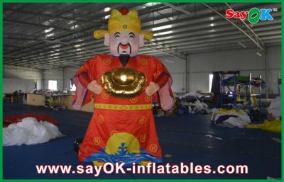 China Custom Inflatable God of Wealth for Festival Events Advertising 4M 5M for sale