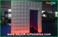 China Inflatable Photo Booth Tent 2.5x2.5m with 12 LED Lights for Family Events for sale