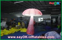 China Indoor Inflatable Lighting Decoration 2M Mushroom Stage for Advertising with LED for sale