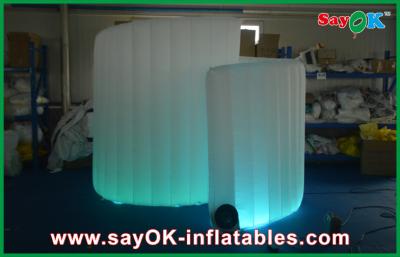 China Inflatable Photo Booth 3x2.7x1.5m with LED Lights CE Certified for Party Event Rental for sale