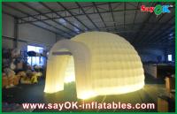 China Inflatable Dome Tent 4m x 4m Outdoor Wedding Camping Air Tent with Blower for sale
