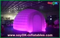 China Customizable Inflatable Igloo Tent 4m x 4m with LED Light for Advertising Events for sale