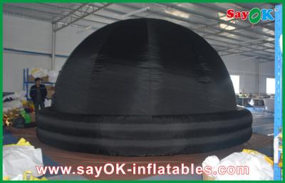 China Education Mobile Planetarium Inflatable Black Air Dome Diameter 5m for sale
