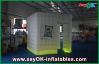 China Inflatable Photo Booth Tent 2.5x2.5m with RGB LED Lighting for Event Rental for sale