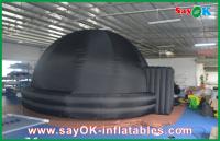 China Portable Inflatable Planetarium 210D Oxford Cloth Black Dome Tent 4m to 15m for sale