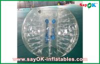China 1.2m Transparent Inflatable Bumper Bubble Ball for Kids PVC TPU Water Sports Game for sale