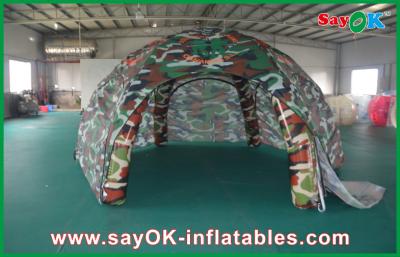 China Military Inflatable Dome Tent Waterproof Outdoor Air Tent 12-18KPA CE UL for sale