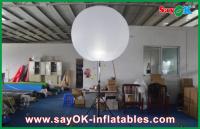 China Customized Nylon Cloth White Inflatable Lighting Decoration For Party for sale