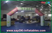 China Custom Inflatable Wedding Arch PVC Advertising Arch Waterproof 1pc Blower Included for sale