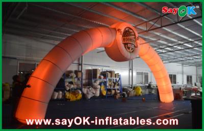 China Customizable Inflatable Halloween Archway 3x6m with LED Lights for Advertising Events for sale