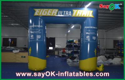 China Inflatable Entrance Arch 6x3m Double Stitching with Logo Printing Custom Size Available for sale