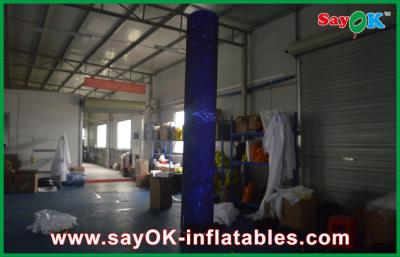 China 4m Inflatable Column with 500W Bulbs for Advertising Decoration Party Event for sale