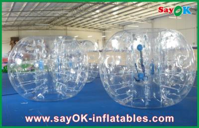China Giant Inflatable Zorb Soccer Ball 1.5m 2.5m for Adult Football Bumper Ball Game for sale