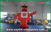 China 4m Custom Inflatable Langouste Figure for Advertising - Oxford Cloth/PVC Material with 110V/220V Blower for sale